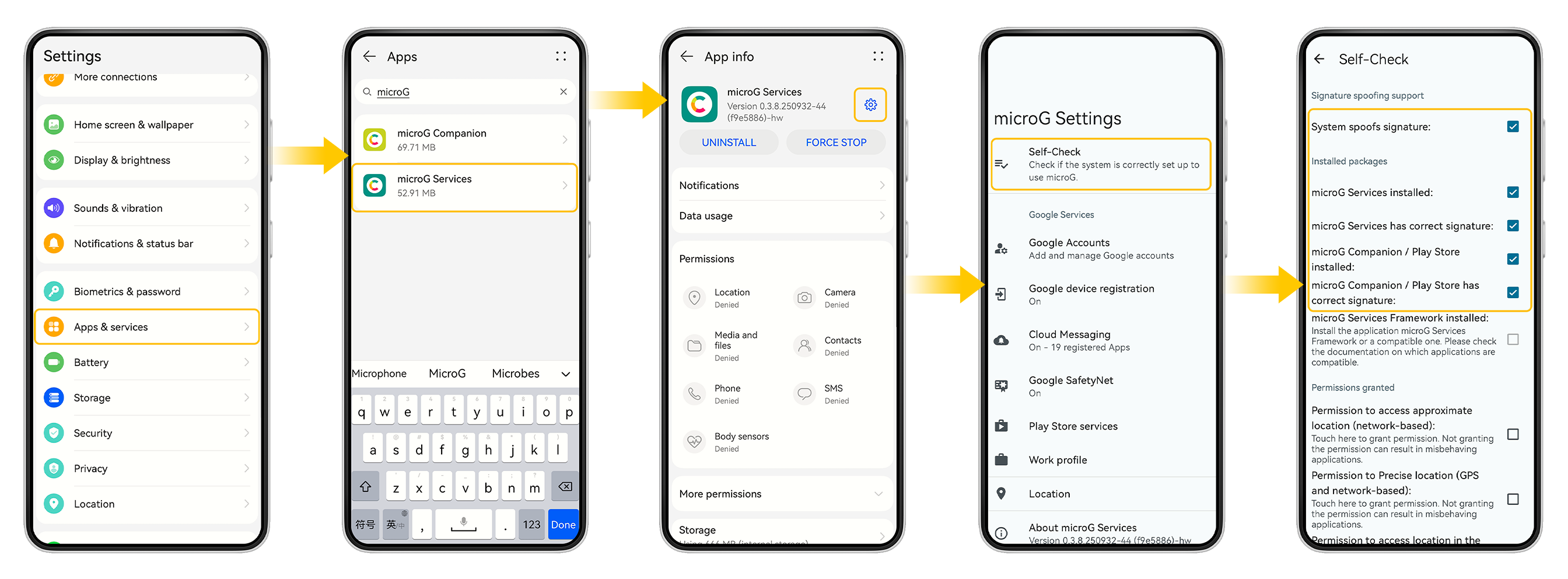 How to install apps on a real device using GBox?